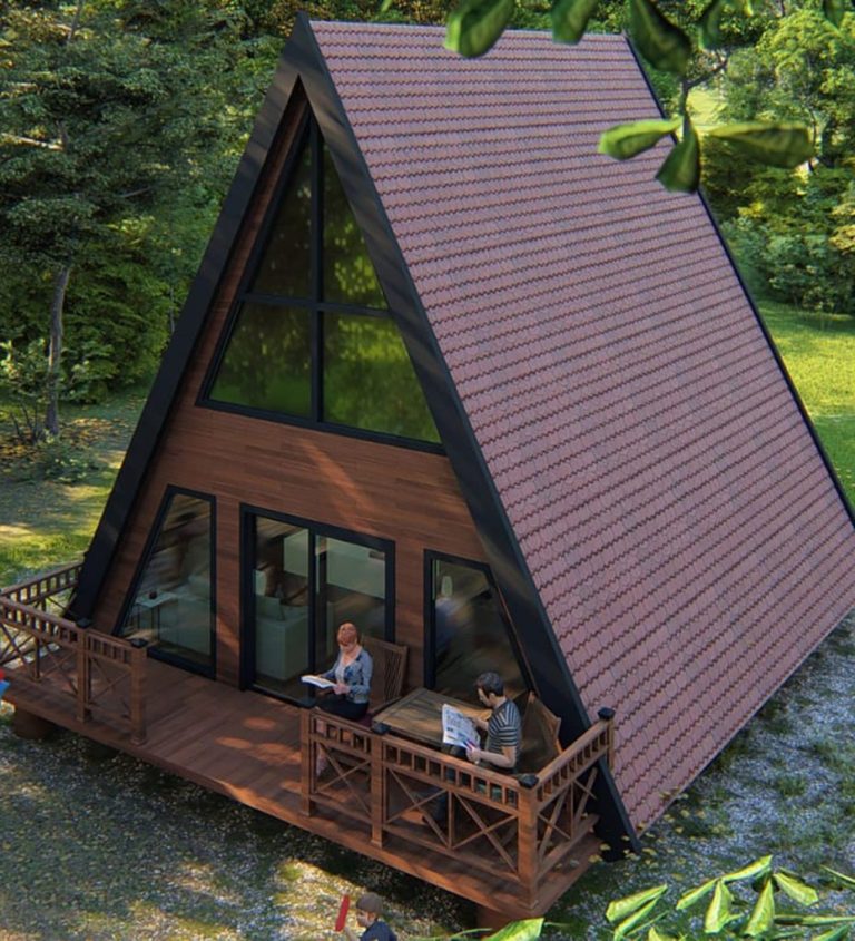 31 Stylish "A-frame House" Ideas, Affordable and Easy to Build