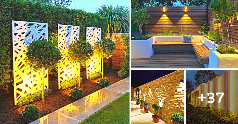 37 Fence Lighting Ideas to Highlight Your Garden’s Boundaries and Add ...