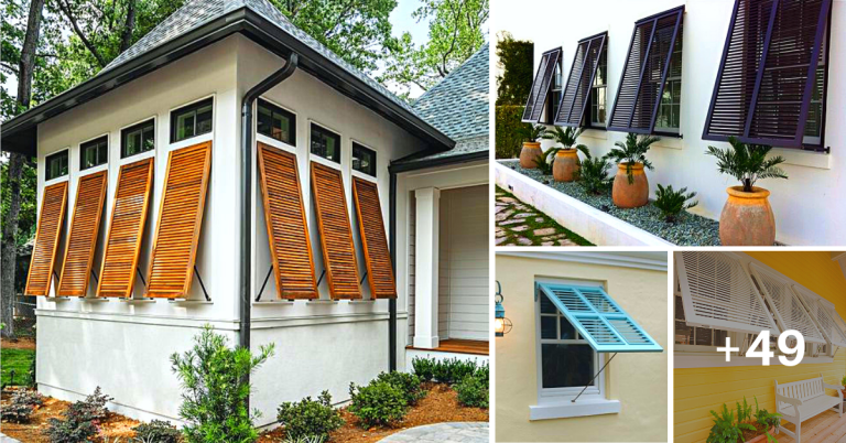 49 Chic "Window Shutter" Ideas to Shade and Beautify Your Home