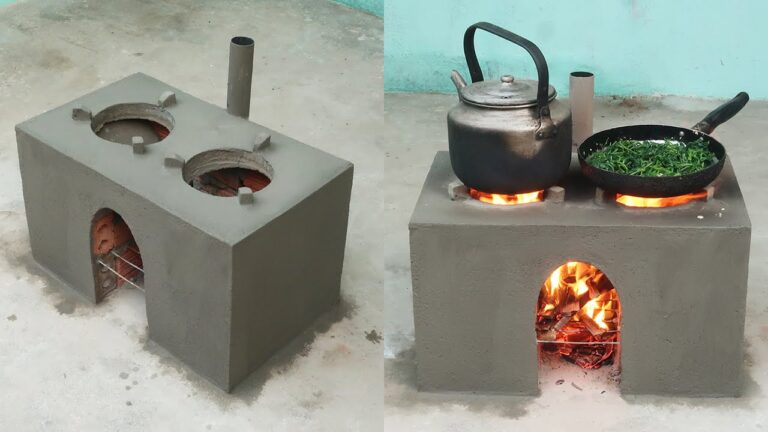 From DIY to Delicious: 14 Cement Stove Designs to Heat Up Your Kitchen
